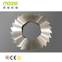 China Durable Double Axis Plastic Shredder Blades , 20mm Industrial Shredder Blades for sale