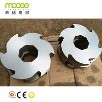 China Durable Double Axis Plastic Shredder Blades , 20mm Industrial Shredder Blades for sale