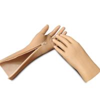 China Customized Cosmetic Zipper Prosthetic Gloves Silicone for sale