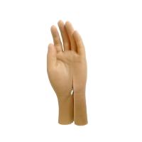 China XXL Female Prosthetic Gloves Silicone With Zipper for sale