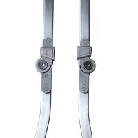 China Adult 19mm Stainless Steel Orthotic Knee Joints , Drop Lock Knee Joint for sale