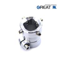 China Aluminium 7075 Pediatrics Prosthetic Tube Clamp Adaptor For Lower Limb for sale