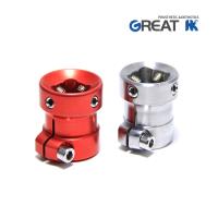 China Aluminium 7075 Pediatrics Prosthetic Tube Clamp Adaptor For Lower Limb for sale