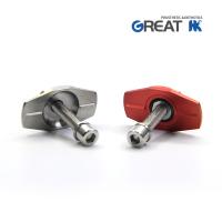 China Titanium GR5 Lower Limb Pediatric Prosthetic Components For SACH Foot Adaptor for sale