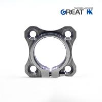 China Stainless Steel Lower Limb Pediatric Prosthetic Components AK Bolck Attachment Adaptor for sale
