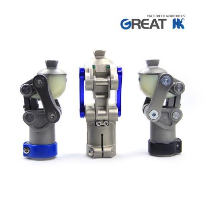 China Aluminum 7075 220lbs Four Bar Prosthetic Knee Joint for sale