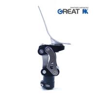 China 275Lbs Prosthetic Knee Joint Four Bar Disarticulation KD Connection for sale
