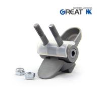 China Stainless Steel 630 Double Axis Foot Adaptor for sale