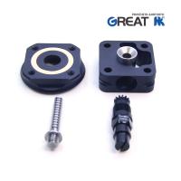 China Reinforced Aluminum Prosthetic Shuttle Lock 4 Hole Attachment for sale