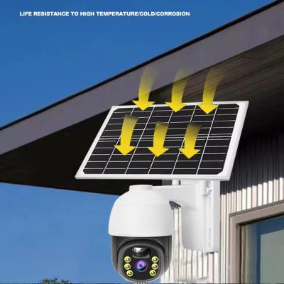 China MY116 360° Solar Camera Security DIY Wall Mount Outdoor Camera Mobile App 1080P Night Vision for sale