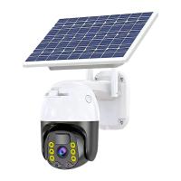 China Outdoor Solar Camera Security Camera with 360° Panoramic View and Night Vision for sale