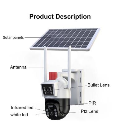 China OEM MY139 1080p HD Solar Panel Security Camera Outdoor Night Vision for sale