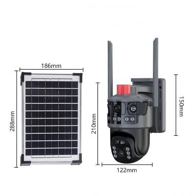 China 1080p Outdoor Solar Surveillance Camera with Night Vision and Remote Viewing for sale