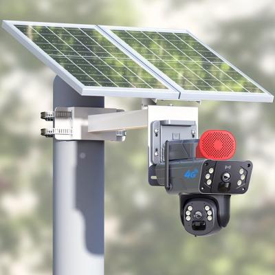 China Solar Powered Security Camera 1080p Outdoor Surveillance with Motion Detection Night Vision for sale