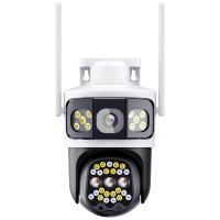 China IP66 Weatherproof 1080p Wireless Solar PTZ Security Camera with Two-Way Audio for sale