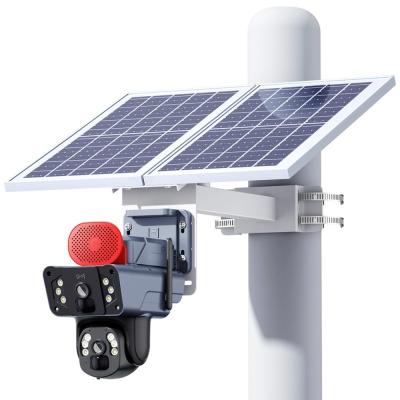 China 1080P Solar Powered Outdoor Security Camera with Night Vision and ONVIF Support for sale