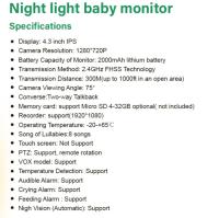 China 1080p Wi Fi Baby Monitor Camera with Motion Detection and Night Vision 2 Way Audio for sale