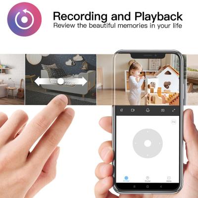China Wireless Baby Camera Monitor 1080p with Temperature Sensor and Two Way Audio for sale