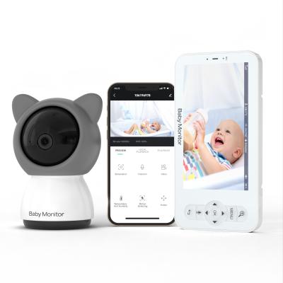 China 1080p HD Baby Monitor Camera with Night Vision Motion Detection 360° View for sale