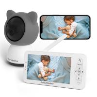 China Smart Baby Care Camera 1080P HD Night Vision Remote Pan Tilt Zoom Temperature Monitor for sale