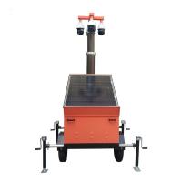 China Weatherproof Wireless Mobile Camera Trailer with Remote Access and Night Vision for sale