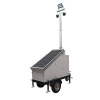 China Wireless Mobile Trailer Camera / Solar Traffic Camera with Night Vision and MicroSD Card for sale