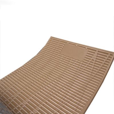 China Thickened IXPE Foam Camping Mat 182x55x1.8cm V-Tube Insulated Sleeping Pad for Backpacking for sale