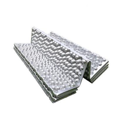 China Thickened 190x55x1.8cm Foldable Foam Camping Mat with IXPE Aluminum Foil Insulation for sale