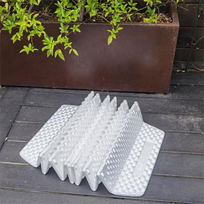 China 99g Ultralight PE Foam Sleeping Pad 182x51x1.7cm Pearl White for Backpacking for sale