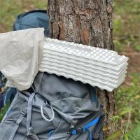 China 199g Ultralight Closed Cell Foam Sleeping Mat Puncture Proof Hexagonal Egg Nest Design 182x51x1.8cm for sale