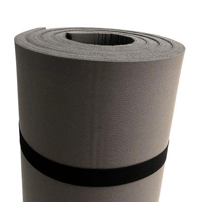 China Waterproof Khaki Closed Cell Foam Mat Roll 10mm Thermal Insulation Camping Pad for sale