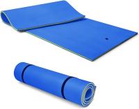 China Puncture Resistant 3 Layer xPE Foam Floating Water Mat 260x90cm for Lake Beach Pool for sale