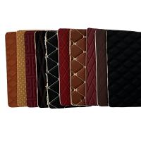 China Quilted Embroidery PVC Leather Roll 1.4m Width 5mm Thickness Waterproof Anti Mildew Abrasion Resistant for sale