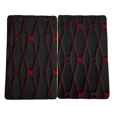 China 180cm Wide Diamond Stitching Waterproof Leather Car Seat Covering 1.4-1.6m Width for sale