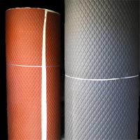China Dustproof Non Slip Quilted Embroidery PVC Leather with XPE Foam Backing 5-15mm for Upholstery Sofa Making for sale