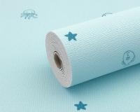 China Antibacterial Elastic 3D Foam Wallpaper Children Series 2.5mm 500mm Waterproof for Hospital for sale