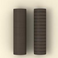 China Collision Proof IXPE Layer PVC Wallpaper Sticker Grille Board 2.8mm 60cm x 300cm for Hotel Decor for sale