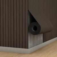 China Stain Resistant Self Adhesive IXPE Slat Wall Panels 2.8mm 60cm x 300cm for Office Decor for sale