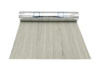 China Wood Grain Heat Insulation 3D Foam Wall Stickers 2.5mm 500mm 2.8m PE Foam Wallpaper for sale