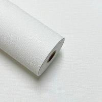 China Linen Textured 3D Self Adhesive Foam Wallpaper Fire Retardant Wall Covering Roll 2.5mm 500mm for sale