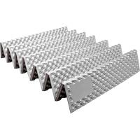 China Heat Retention Silver Coating Closed Cell Sleeping Pad 180x55x1.7cm Thermal Winter Camping Mat for sale