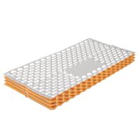 China Ultralight Egg Crate Foam Camping Pad 252g Folding Sleep Mat for Backpacking for sale