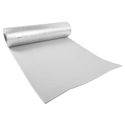 China Double-sided Aluminum Foil Foam Camping Mat 189x60x1cm Waterproof Insulated Sleeping Pad for sale