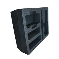 China Custom CNC Routed Flocked EVA Foam Insert For Luxury Gift And Perfume Boxes for sale