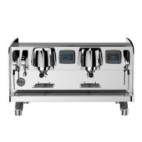 China Commercial Espresso Machine 2 Group Heads 12L Coffee Maker with Rotary Pump 4200W for sale