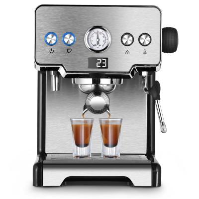China High Power Espresso Cappuccino Latte Machine With Italian Pump Hot Water Function for sale