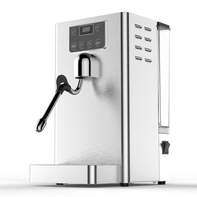 China 1L Steam Milk Frother Machine 1650W Stainless Steel Housing 220V Detachable Drip Tray for sale