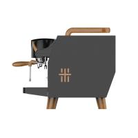 China Pressure Adjustable Double Group Espresso Coffee Machine 4200W 220V Artificial Marble for sale