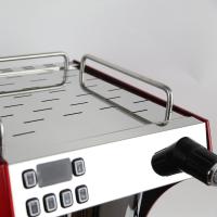China Rotary Single Group Coffee Machines 220V 3200W Red Espresso Machine for sale