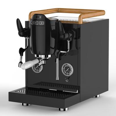 China Electric Commercial Coffee Cappuccino Machine 550ml Latte Flow Meter Setting Brewing for sale